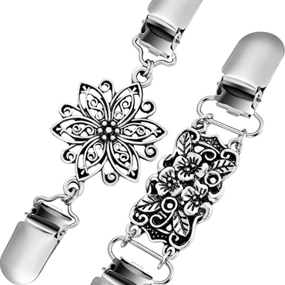 Accessories | Vintage Look Boho Waist Cinchers Pair Of 2 Silvertone ...